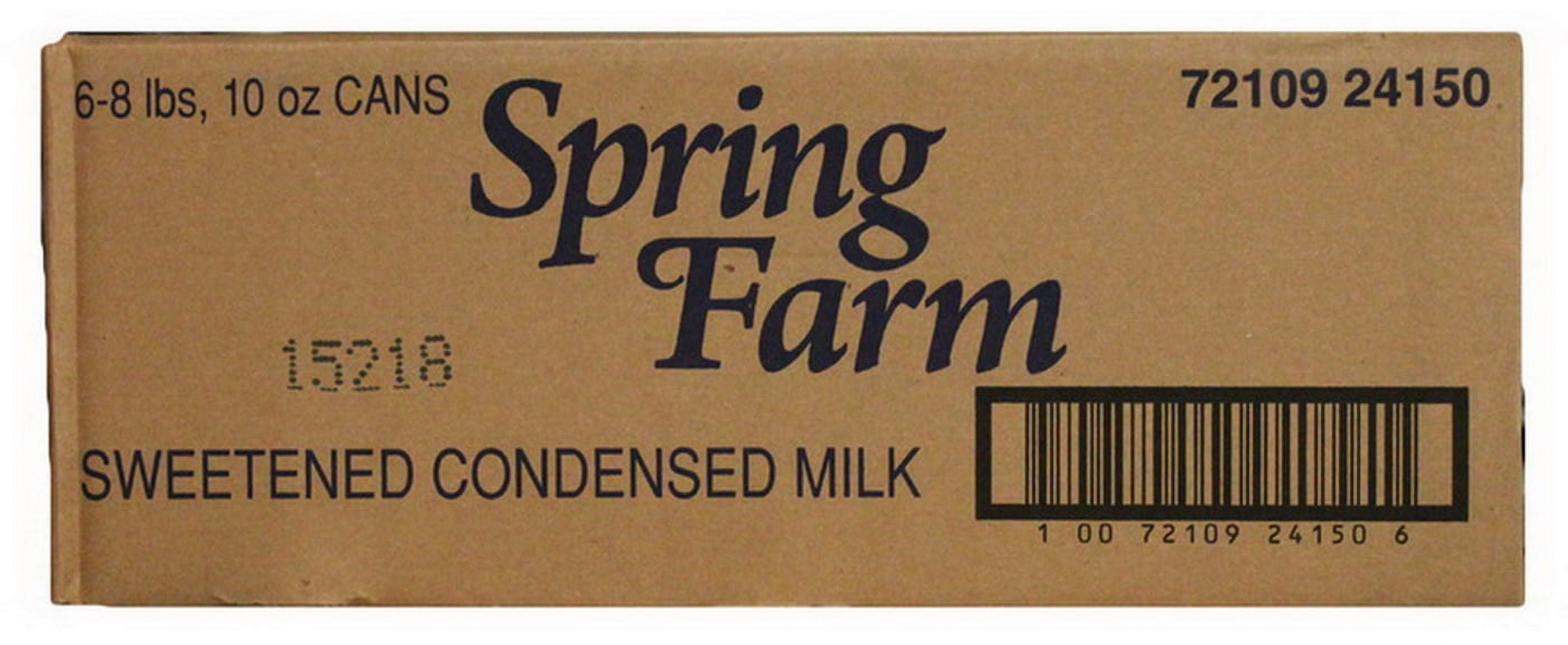 (Price/Case)Spring Farm Sweetener Sweetened Condensed Milk 97 Fluid ...