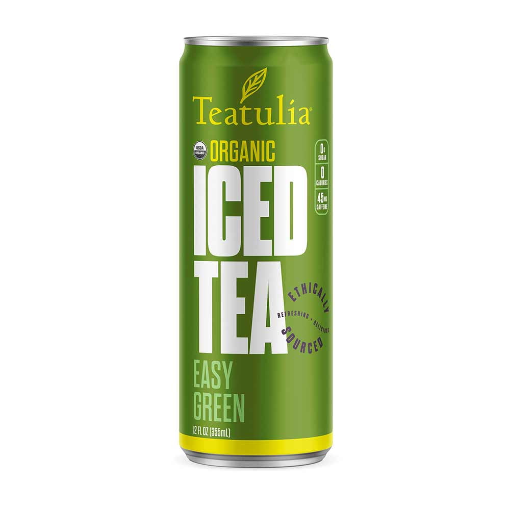 (Price/Case)Teatulia Organic Teas RTD-SGN-12 Organic Easy Green Iced ...
