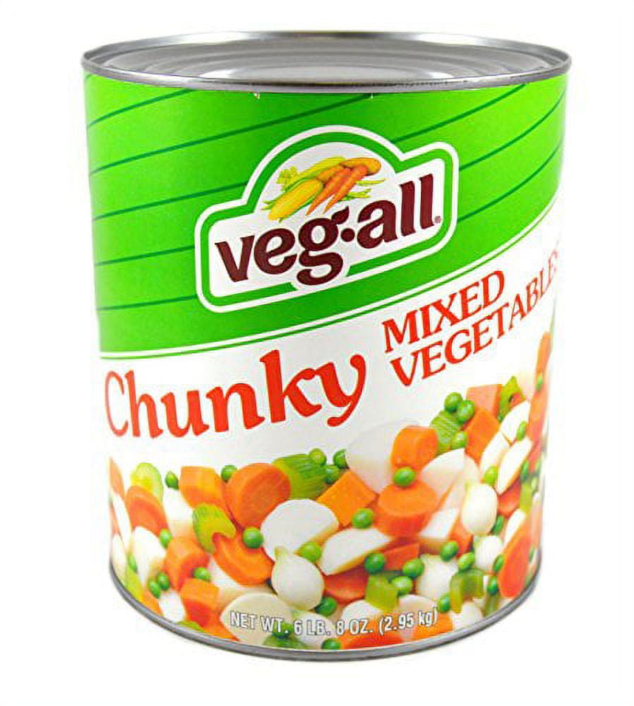 Veg-All Mixed Vegetables for Stew, 6-104 Ounce Cans, Sodium Food ...