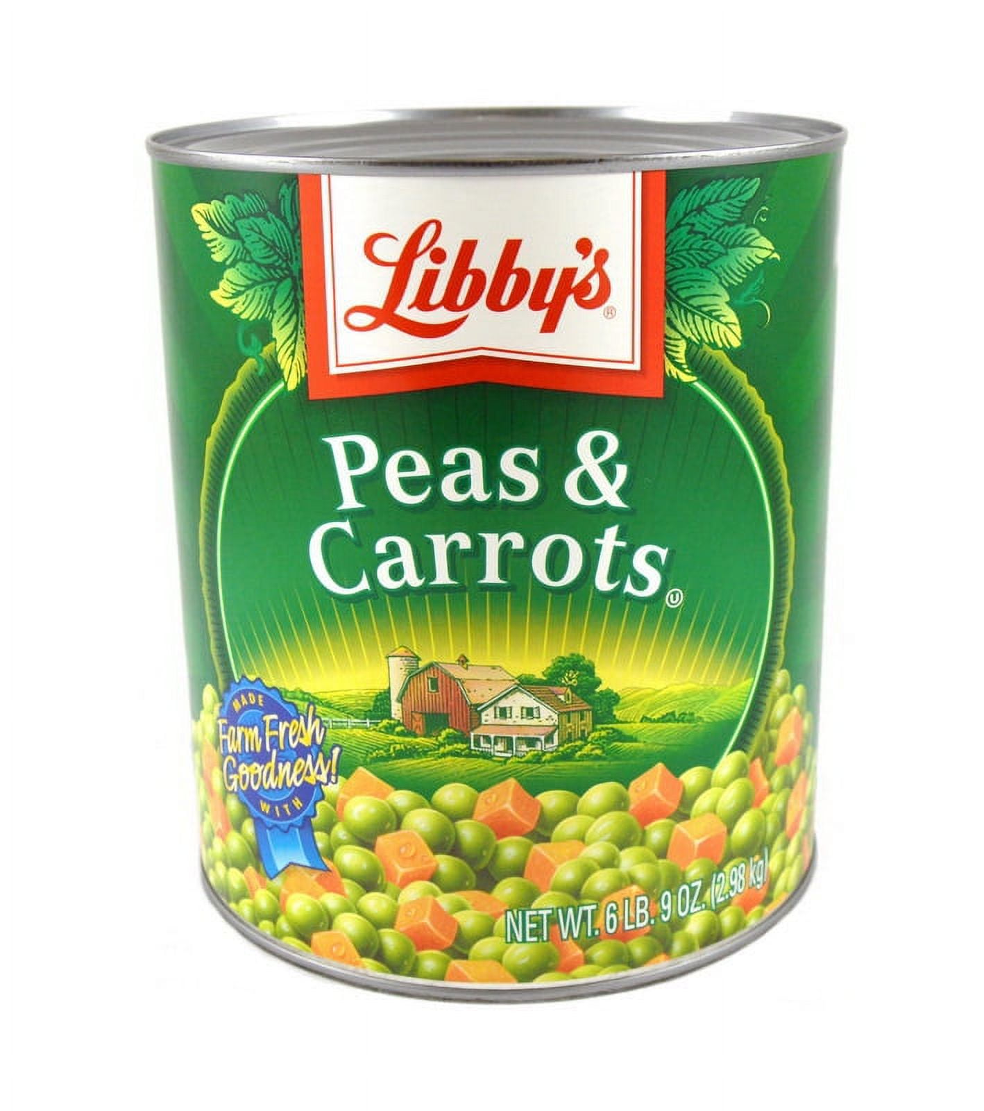 Libby's Vegetable Peas & Carrots, 6 Pack Case - 105 Ounce Each - Walmart.com