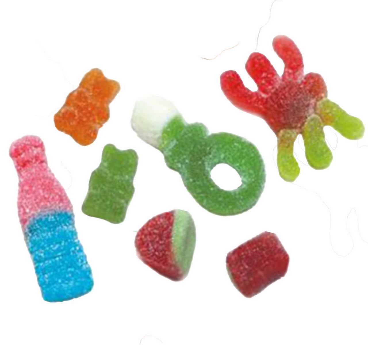 (Price/Case)Vidal Sour Gummi Mix 6/4.4lb, 754158 - Walmart.com