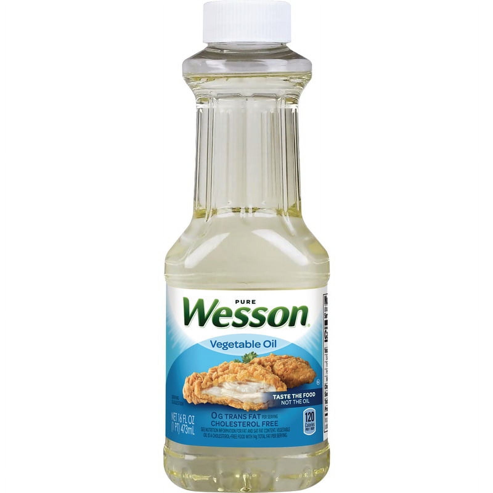 Wesson Vegetable Oil Label