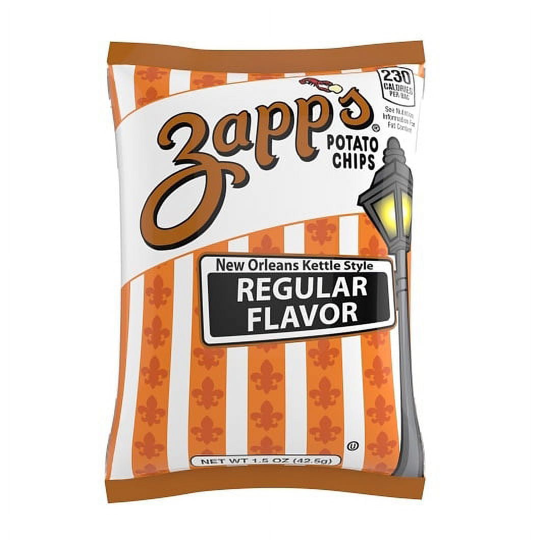 (Price/Case)Zapp's Potato Chips Regular, 1.5 Ounces, 60 per case ...