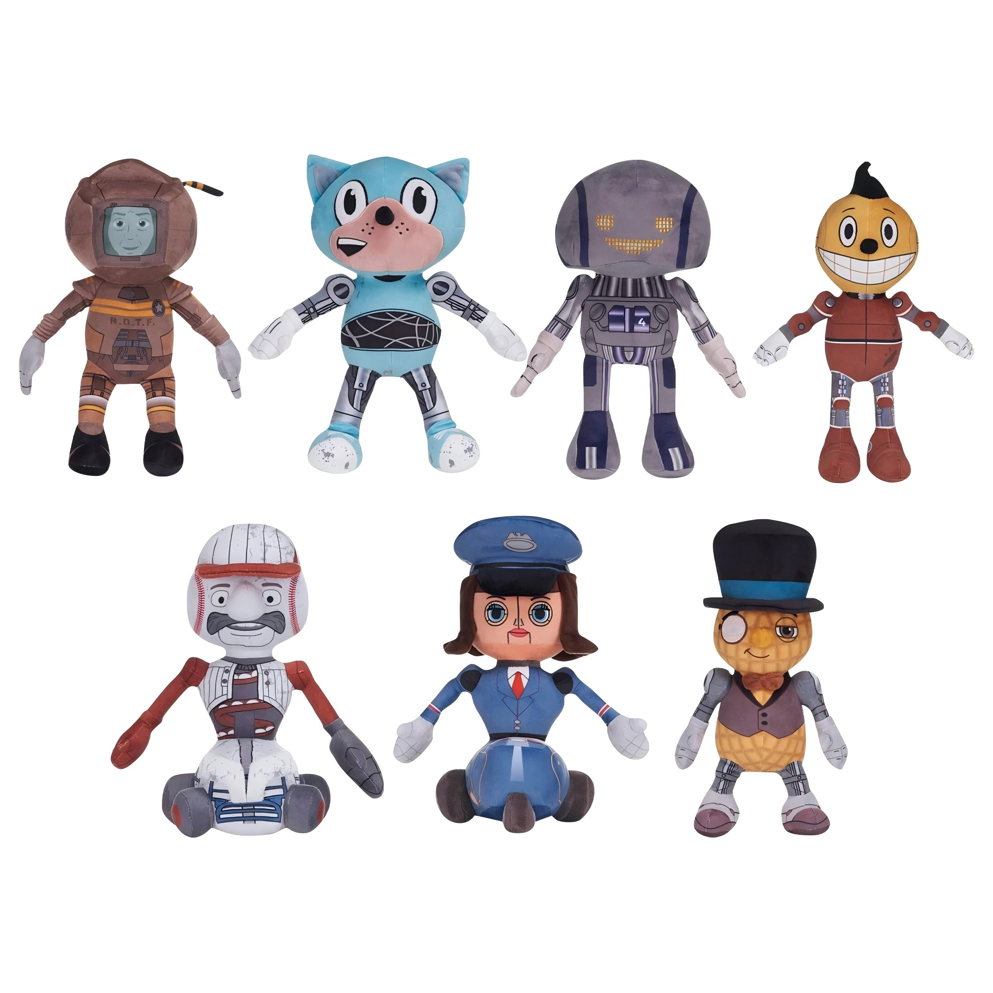 Price Drop 7PCS The Electric State Plush Movie Merch Toy, Adorable The ...