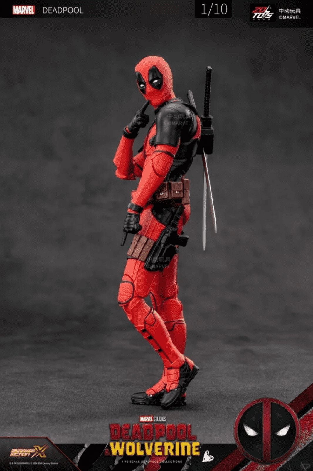 Price Drop Deadpool Action Figure Toy Deadpool & Wolverine 7" Action ...