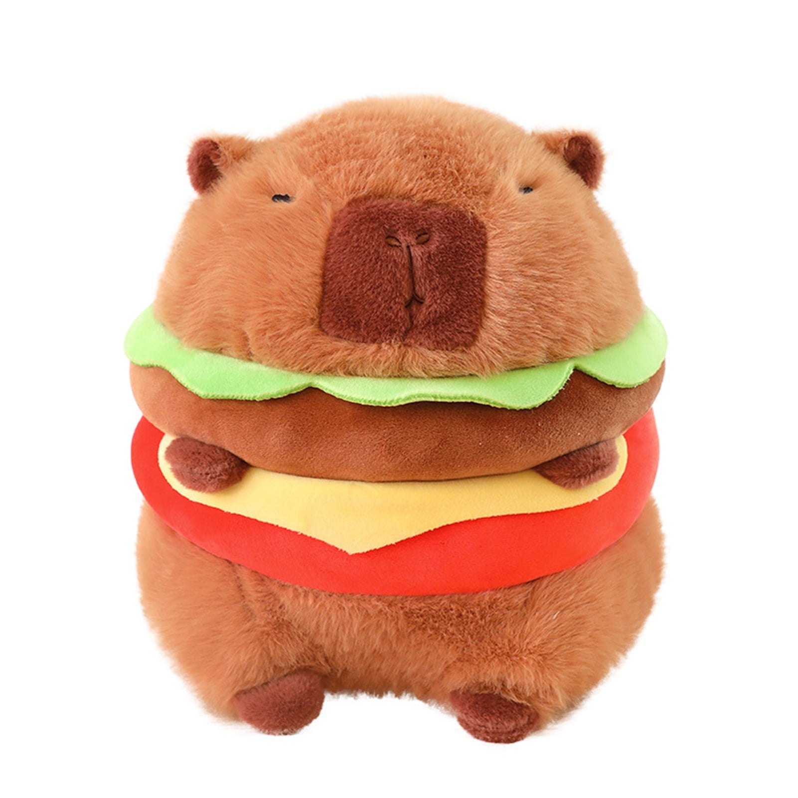 Price Drop Kidora Toys Plush Doll Adorable Burger Capybara Plush ...