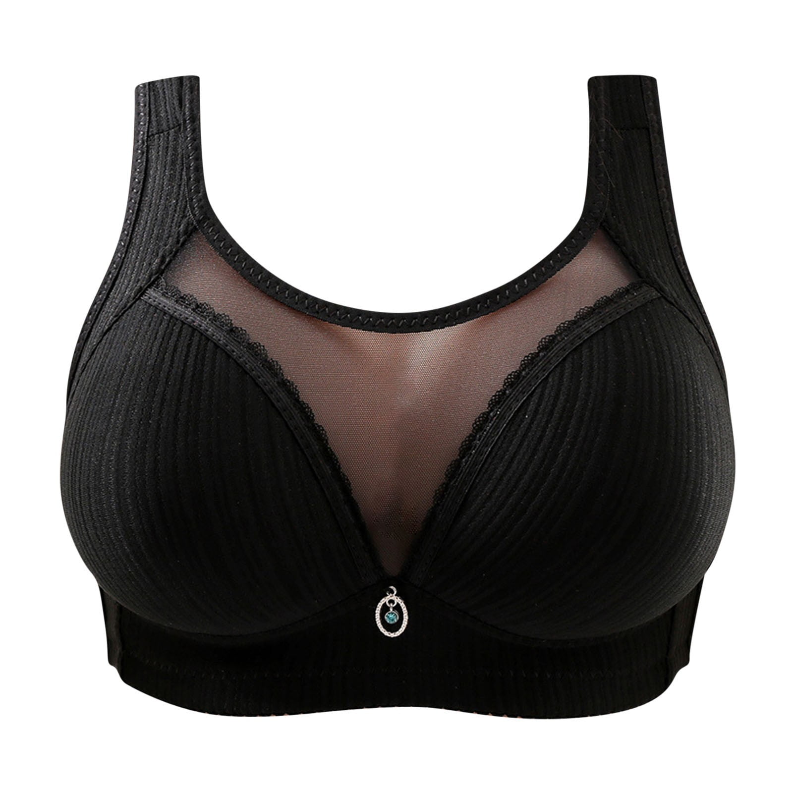 Price Drop! Kilaqueen Full Cup Bra for Women High Support Gathering ...
