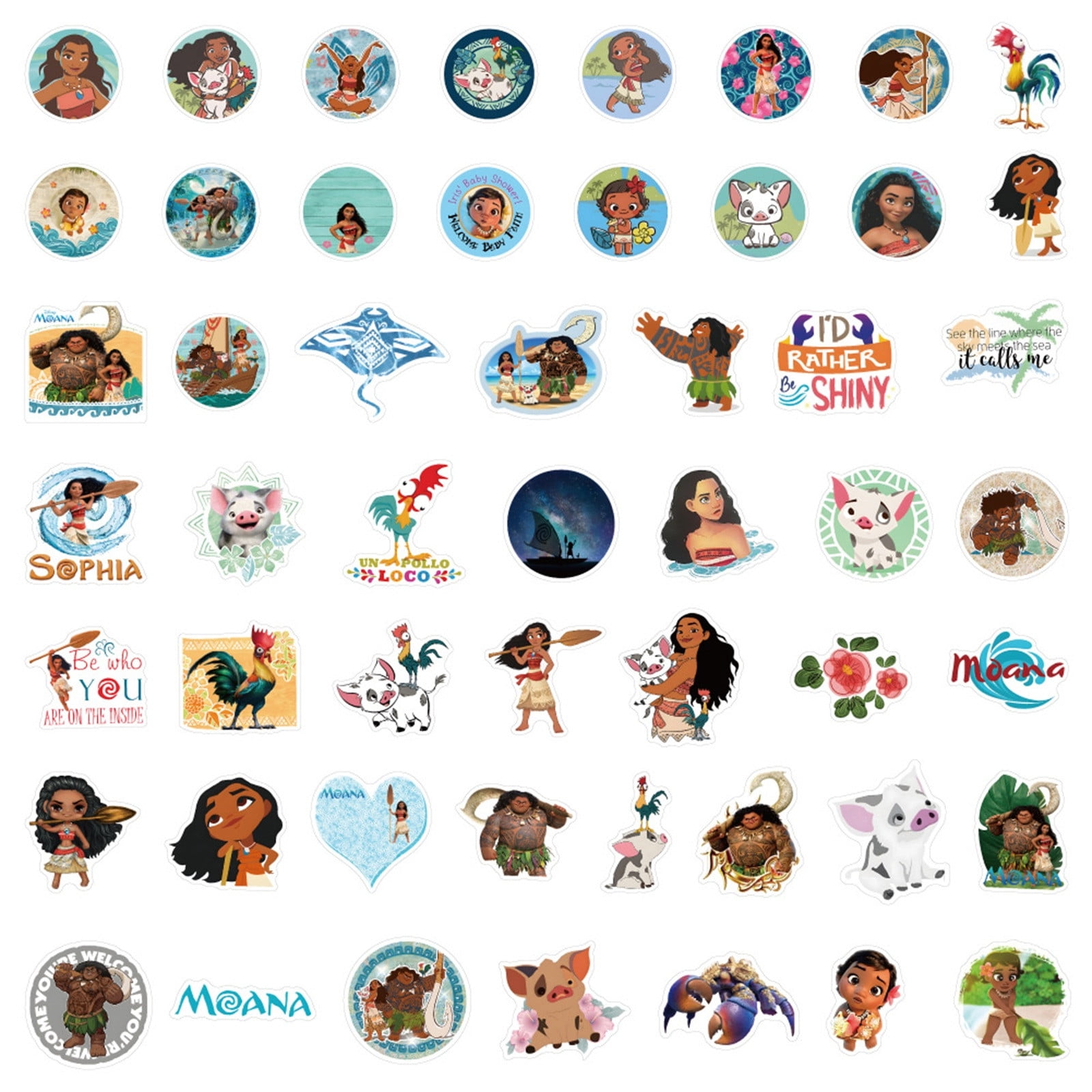 Price Drop Moana Plush,Moana Toys Cute Anime Moana 2 Doll 52pc Tickers ...