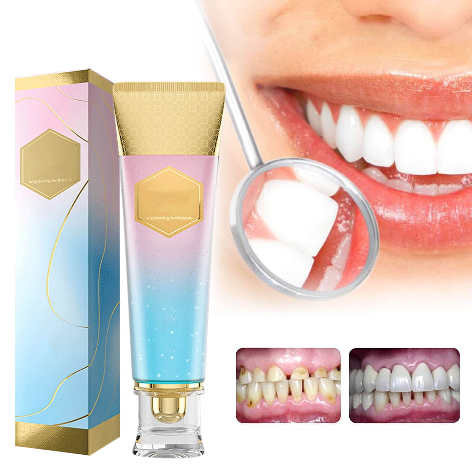 Price Drop! Peach Toothpaste, Fresh Breath and Whitening, Deep ...