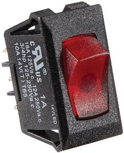 (Price/EA)RV Designer RV Designer Rocker Switch - Red, S247 - Walmart.com