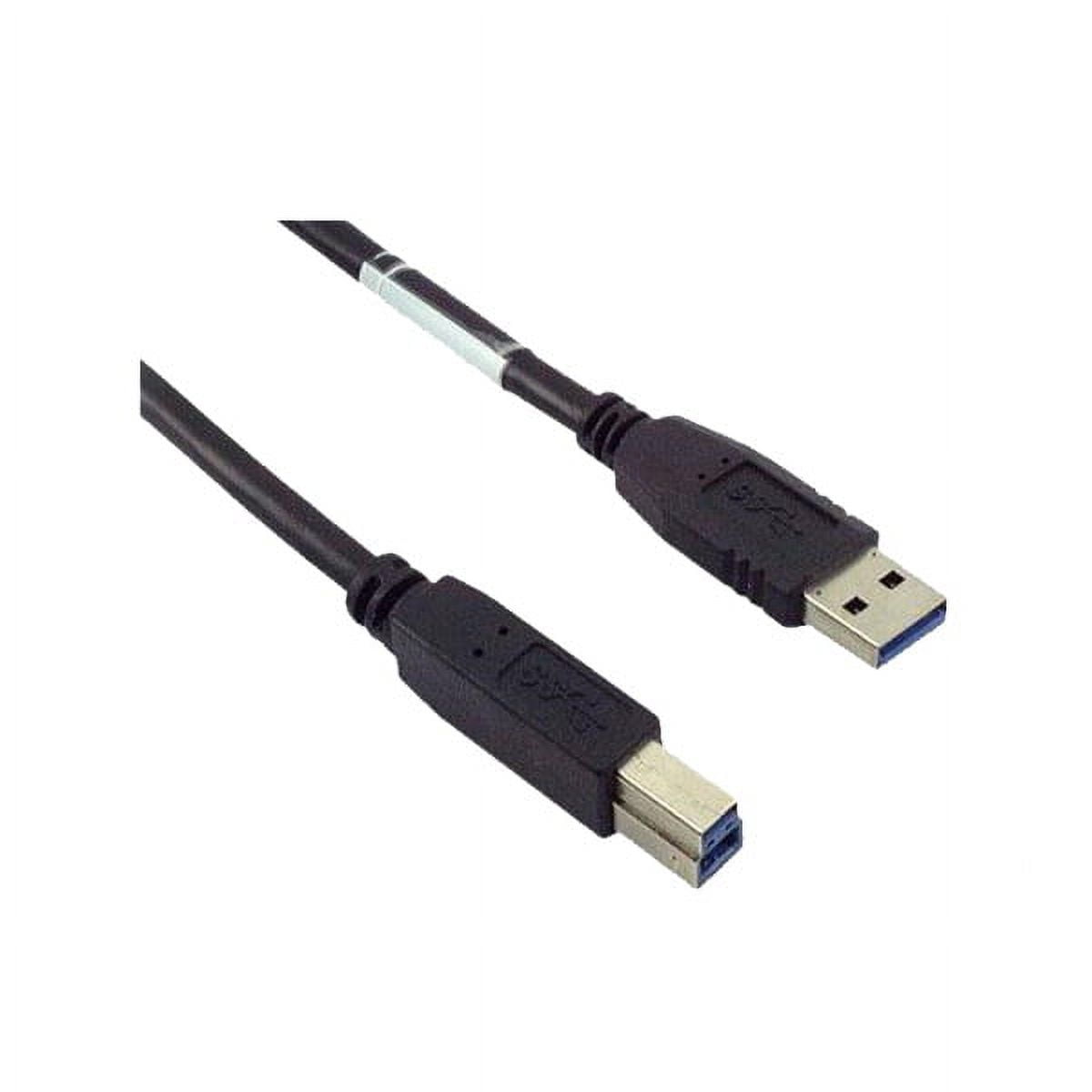 (Price/EACH)IEC M2414 USB 3.0 Compliant Type A to Type B Jumper Cable 6 ...