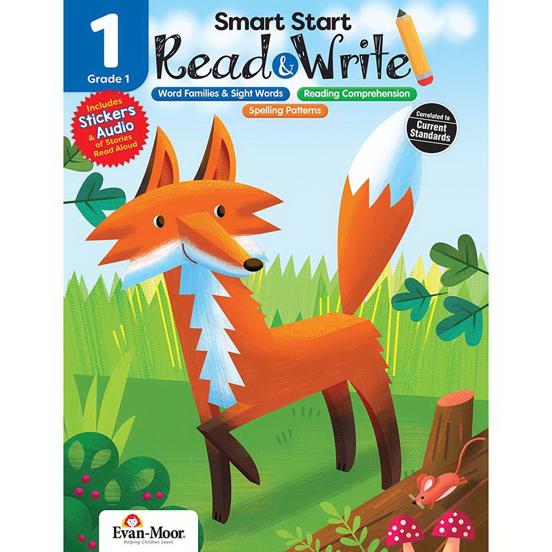(Price/Each)Evan-Moor Educational Publishers EMC2429 Smart Start Read & Write Grade 1 - Walmart.com