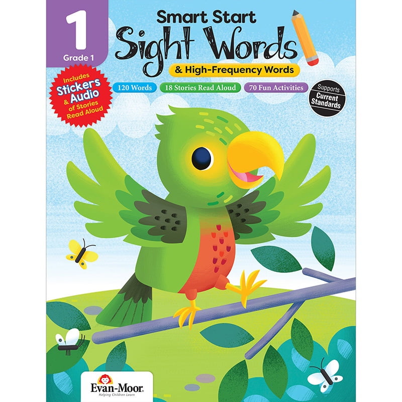 (Price/Each)Evan-Moor Educational Publishers EMC9289 Smart Start Sight ...