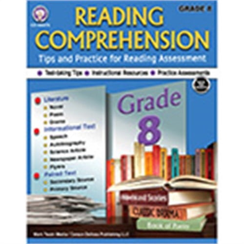(Price/Each)Mark Twain Media CD-405075 Reading Comprehension Grade 8 ...