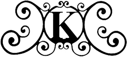 (Price/Each)Village Wrought Iron HP-OD-G House Plaque Letter G ...