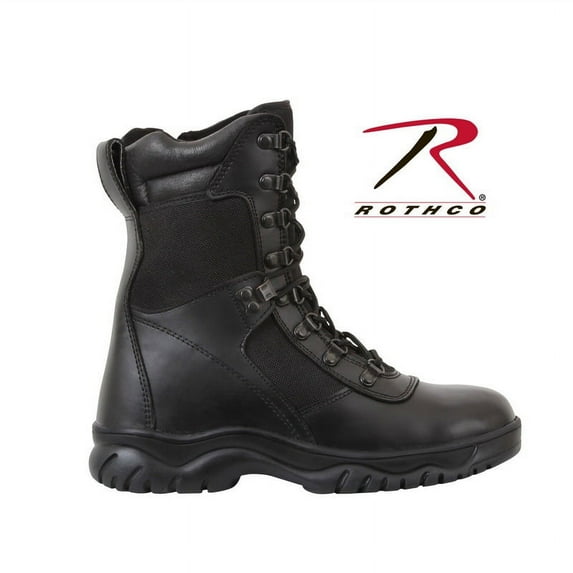 (Price/PR)Rothco 5053 Forced Entry 8" Boot With Side Zipper-4 - Walmart.com