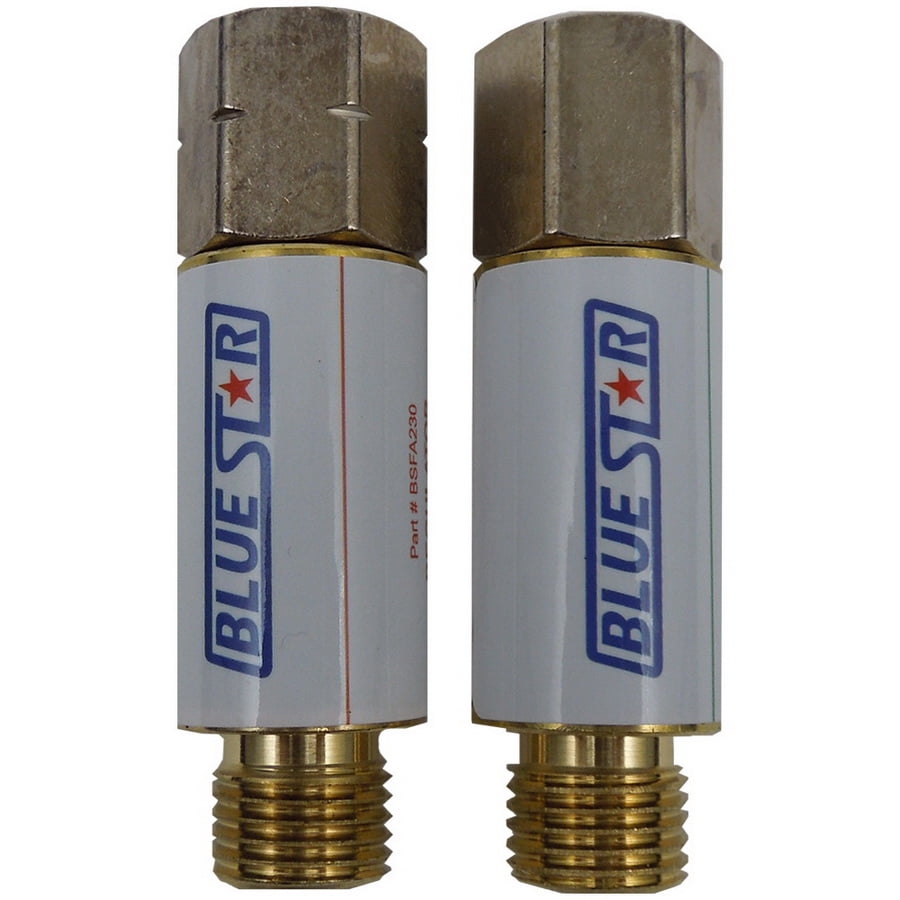 (Price/Pack)Blue Star BSFA30 Fa-30 Regulator Flashback Arrestor Set ...