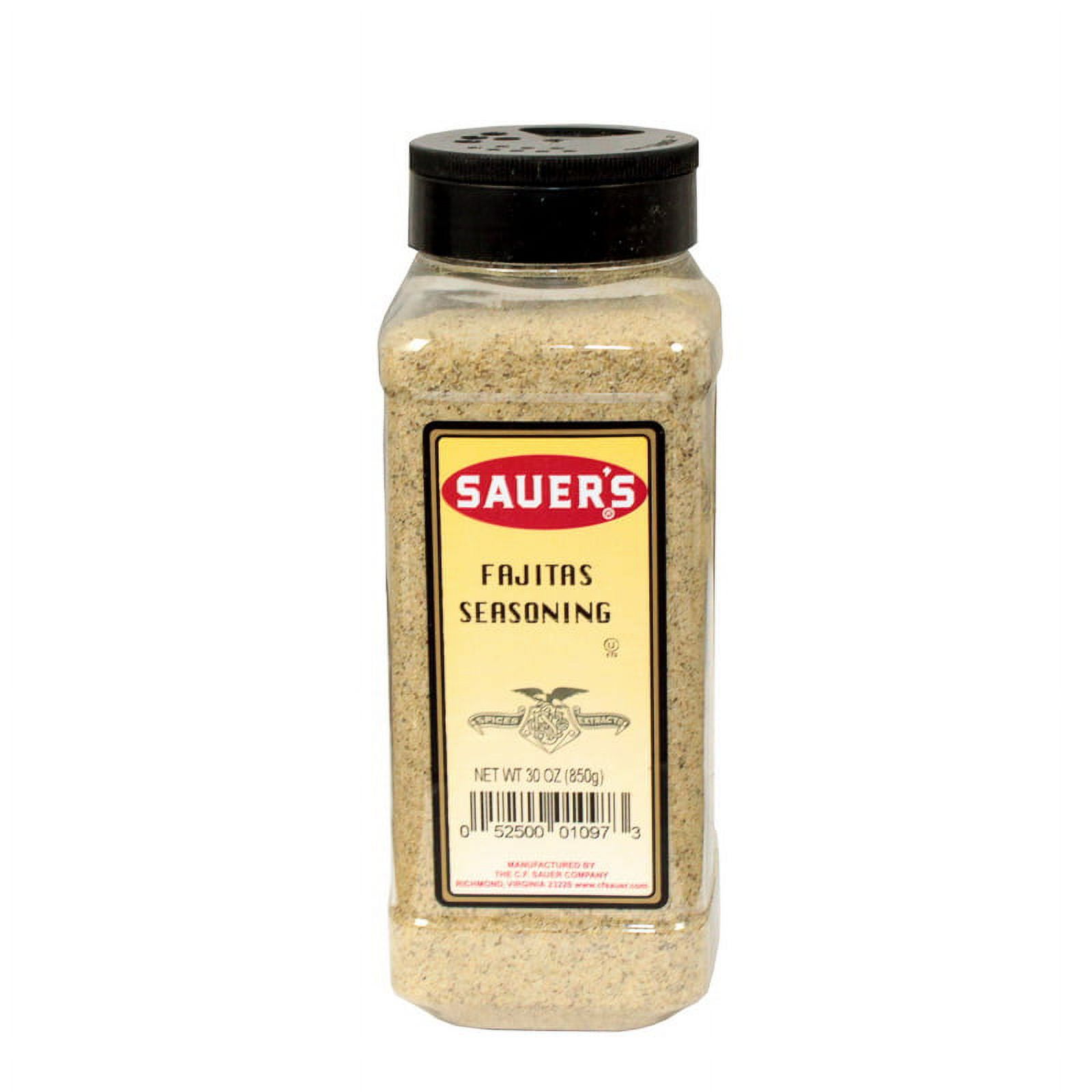 (Price/Pack)Sauer Fajitas Seasoning 30 Ounce Bottle - 6 Per Case ...