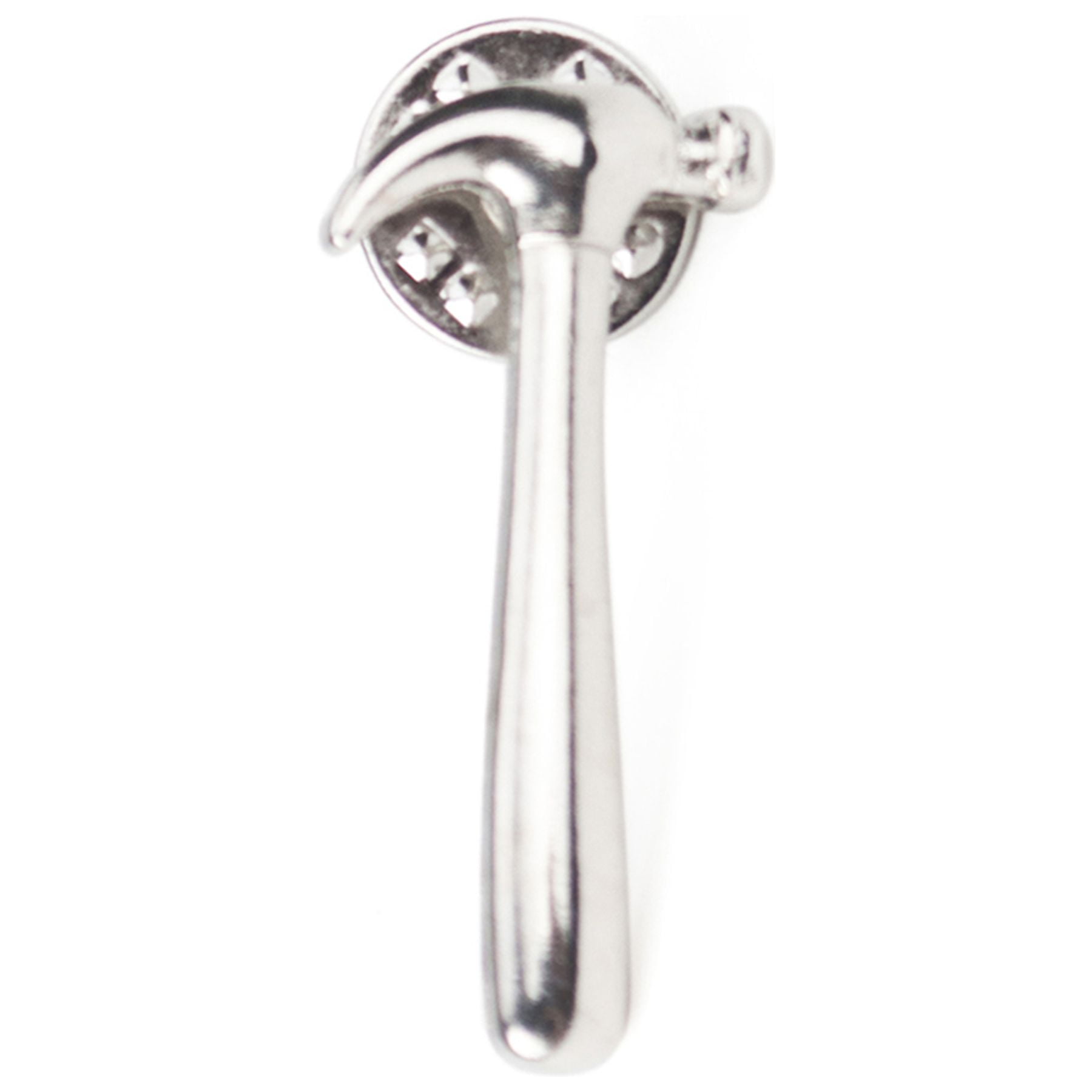 (Price/Pack)Toptie Cast Claw Hammer Lapel Pin Golden Silver Brooch Pins ...
