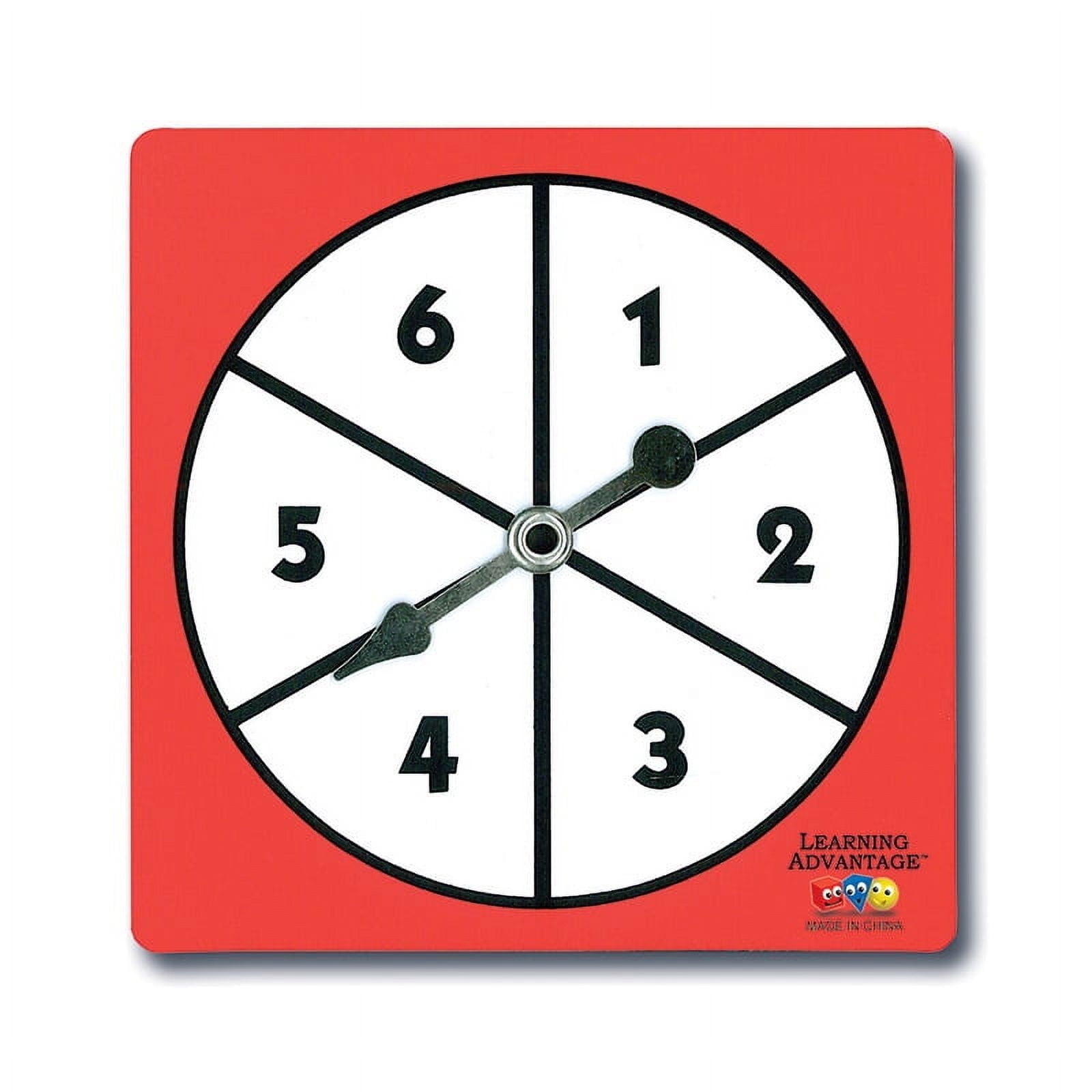 Didax Number Spinners 1-6, Set of 5 - Mathematics & Counting Toys ...