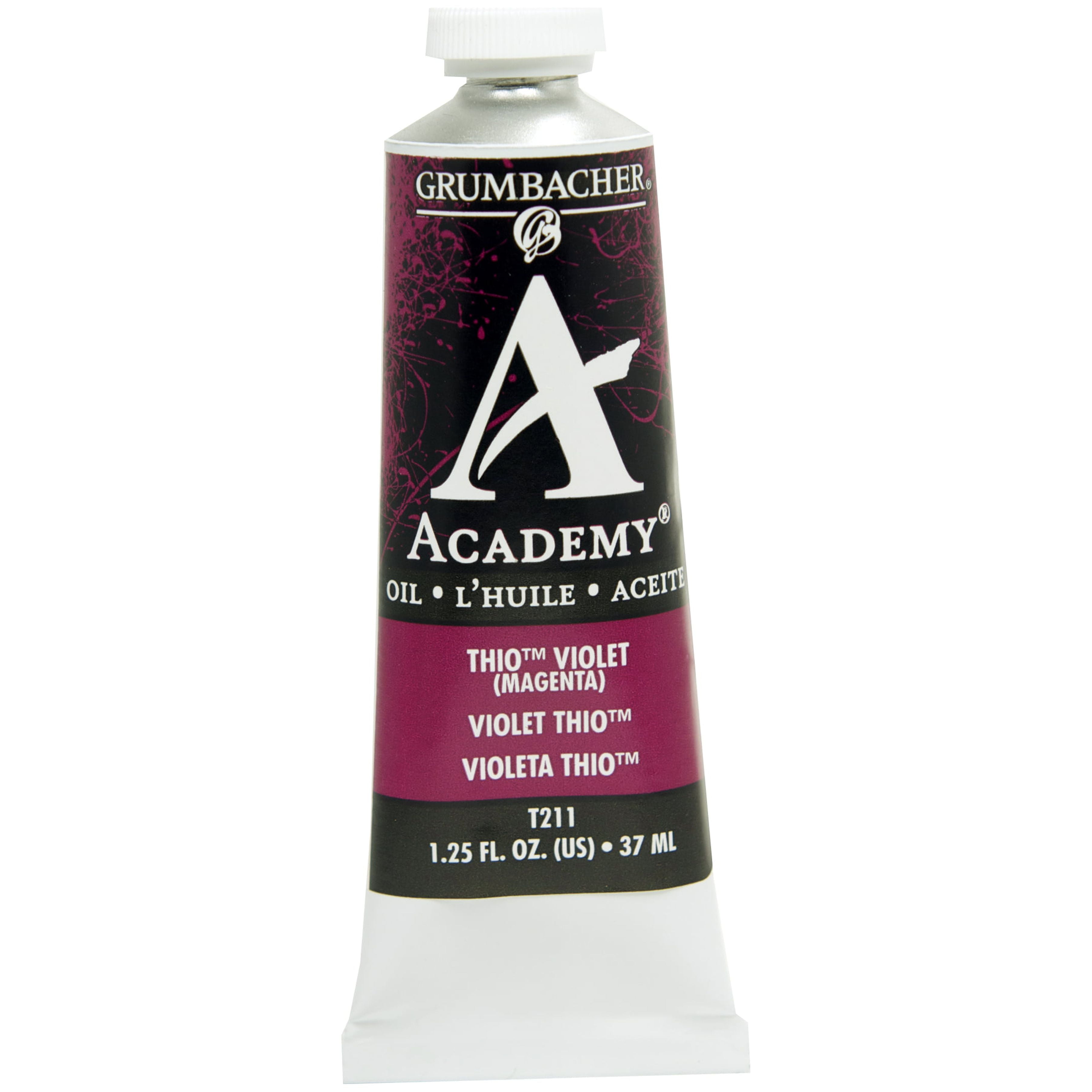 (Price/TU)Grumbacher GBT211B Oil Paint 37ml Thio Violet (Magenta ...