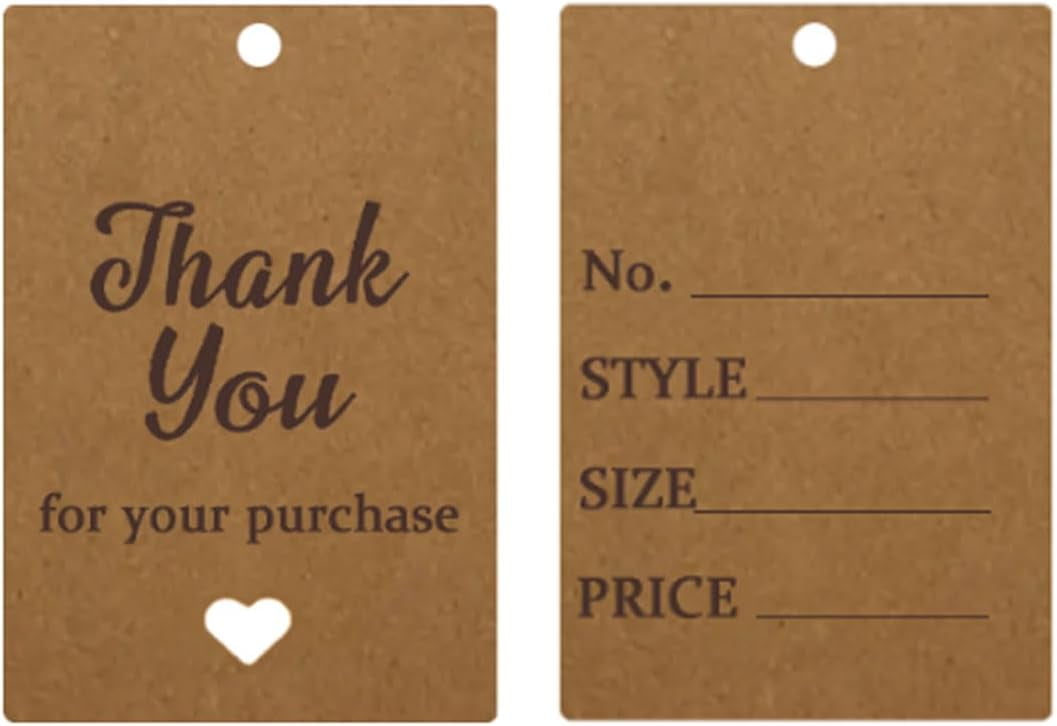 Price Tags,Double Sided Tags,Marking Price Tags 1.97×1.38 Inch Store ...