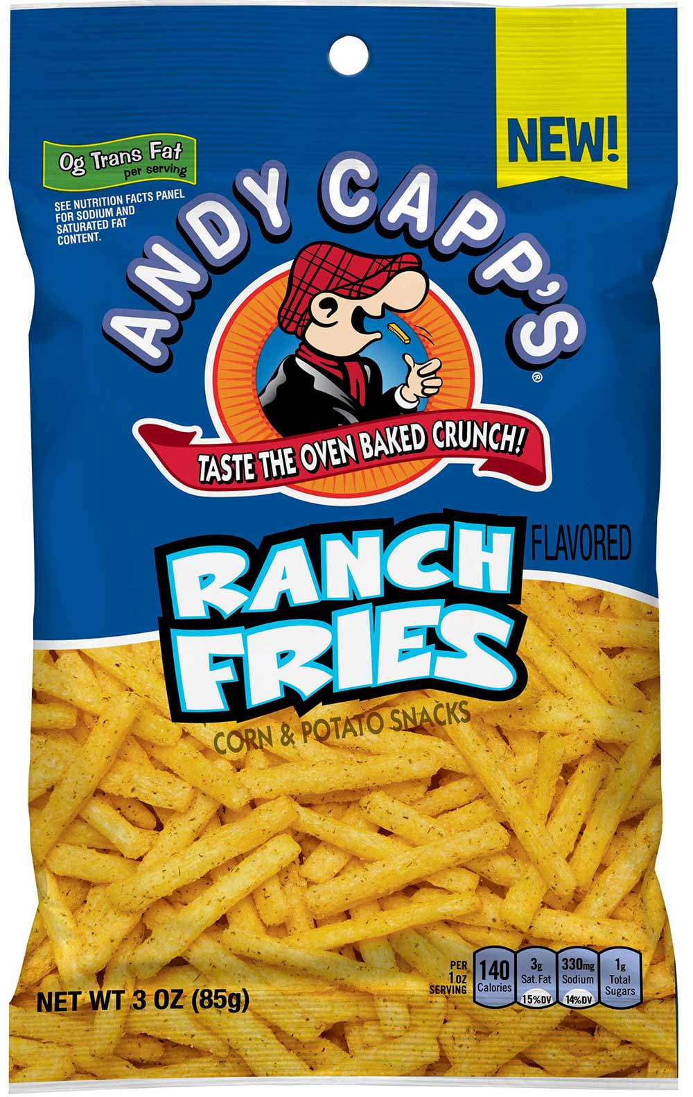 (Price/case)Andy Capp 2620049617 Andy Capp Ranch 12-3 Ounce - Walmart.com