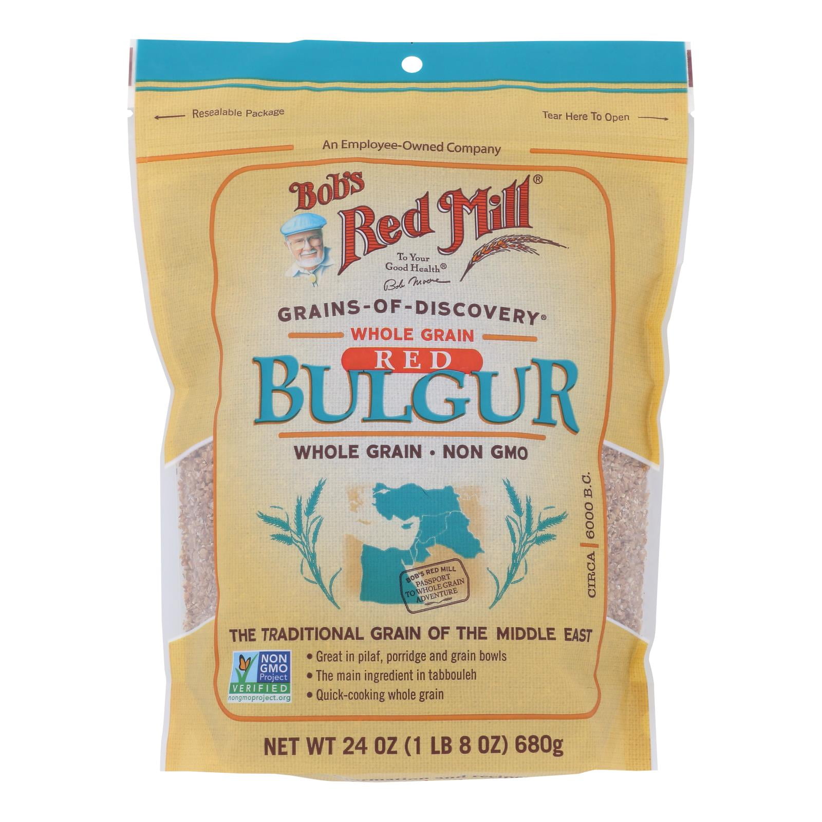 Bob's Red Mill Whole Grain Dry Wheat, 4-24 Ounce Natural Foods 1100S244 ...