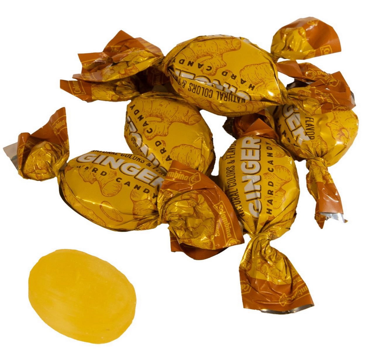(Price/each)Colombina Ginger Hard Candy 5lb, 635234 - Walmart.com