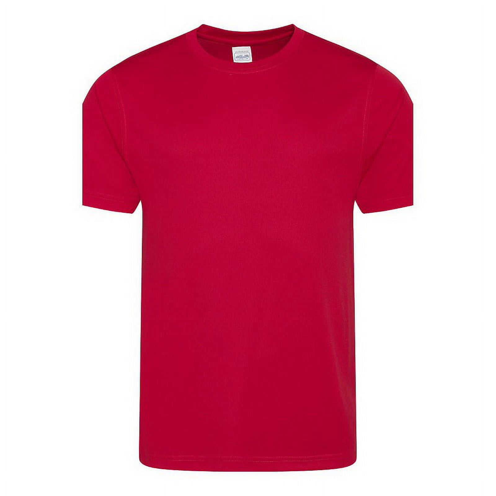 (Price/each)Just Cool By Awdis JCA001 Cool T-Fire Red-L - Walmart.com