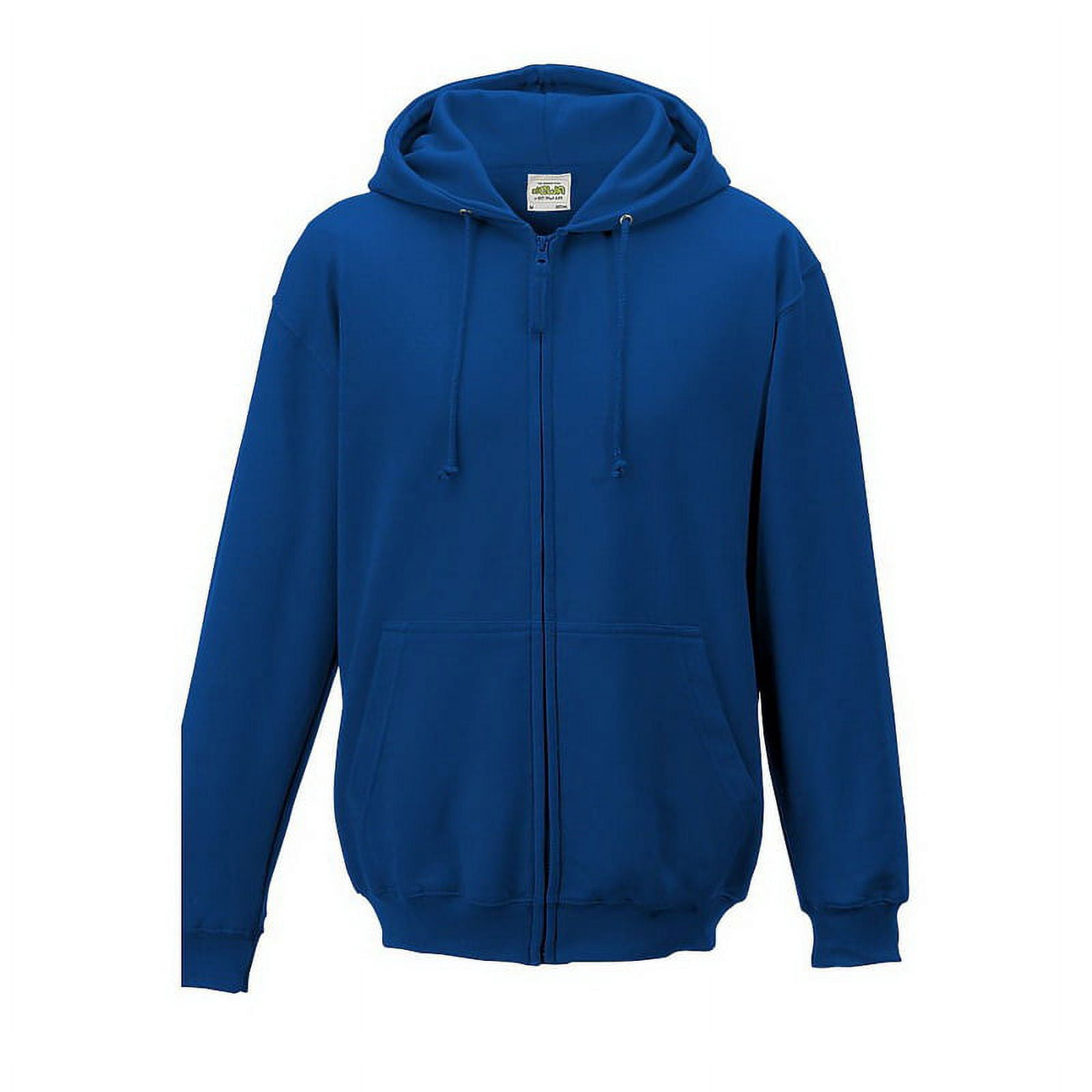 (Price/each)Just Hoods By Awdis JHA050 College Zoodie-Royal Blue-L ...