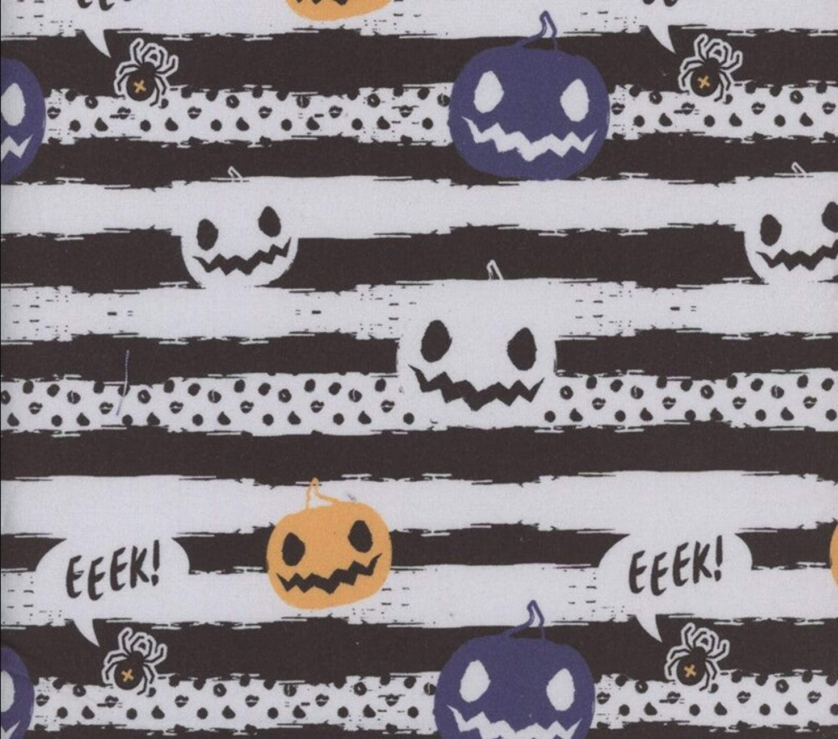 2 Yard X 46" Precut Natural With White Screenprint Stripe, 2 Pack ...