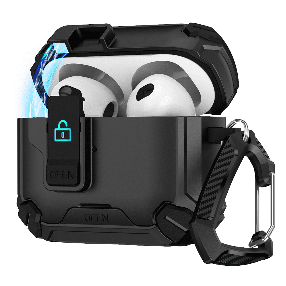 Prichor Compatible with AirPods 4th Case, Magnetic Automatic Lock with ...