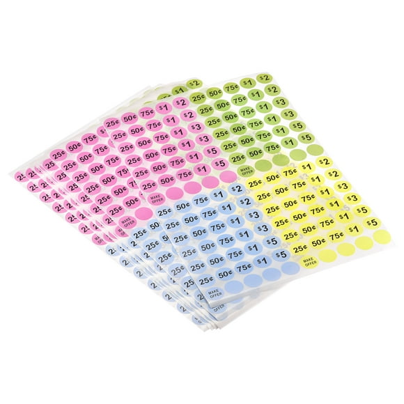 Pricing Stickers Retail