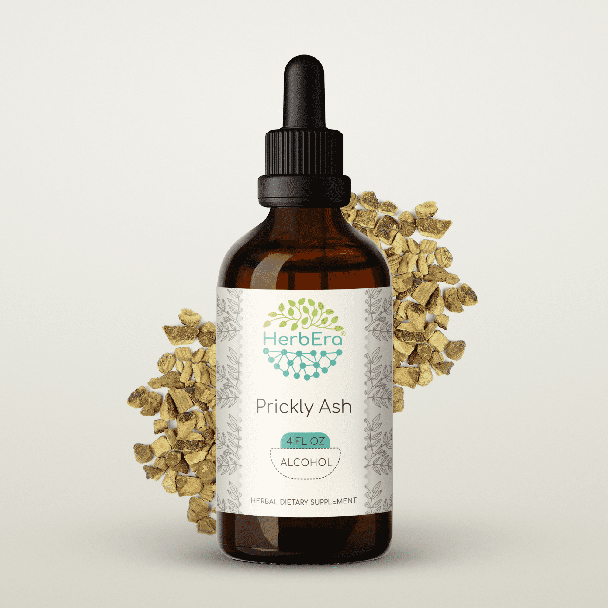 Prickly Ash Alcohol Herbal Extract Tincture, Super-Concentrated Prickly ...