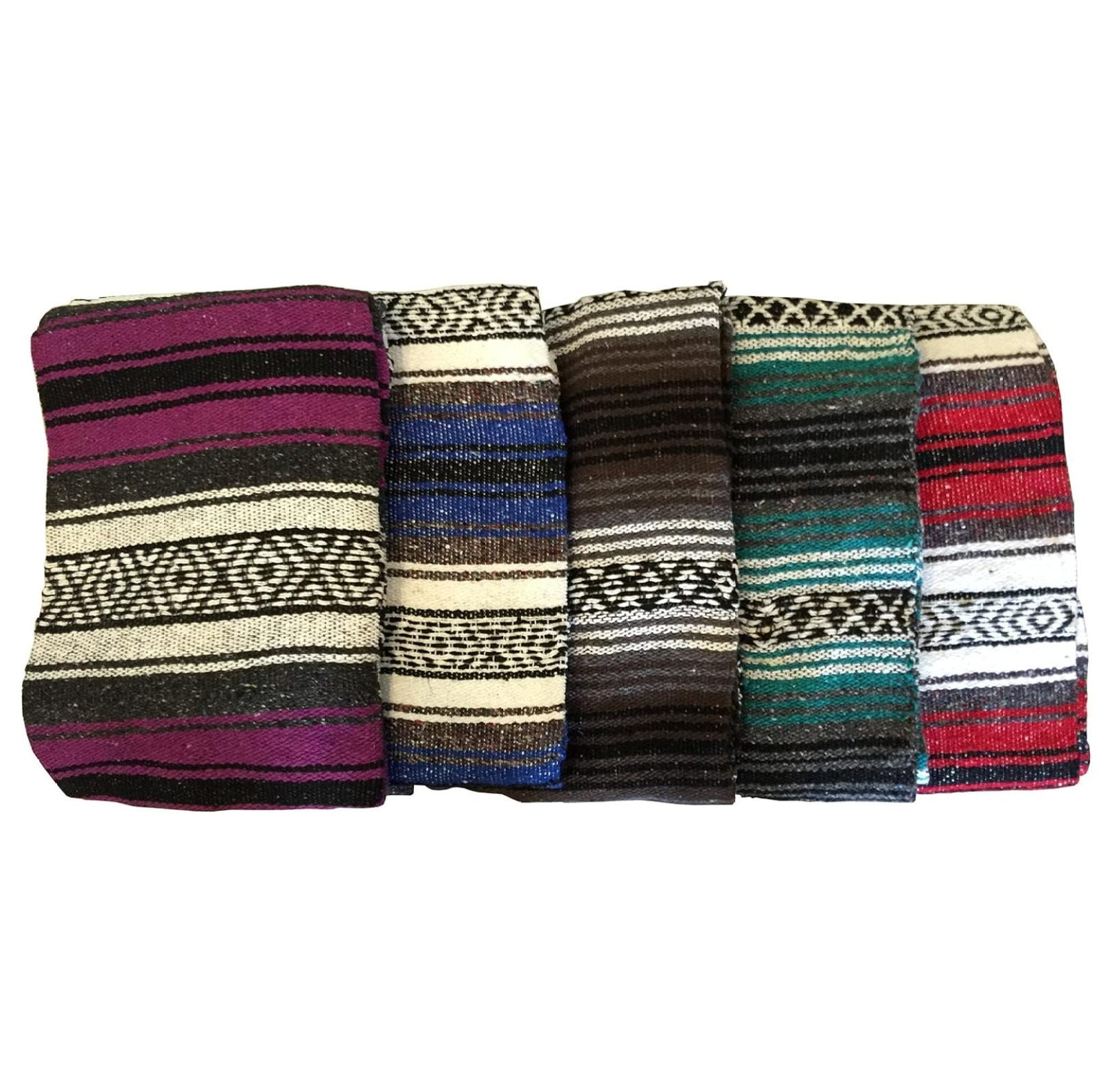 Prickly Octopus Large Hand Woven Mexican Blanket - Serape Blanket ...
