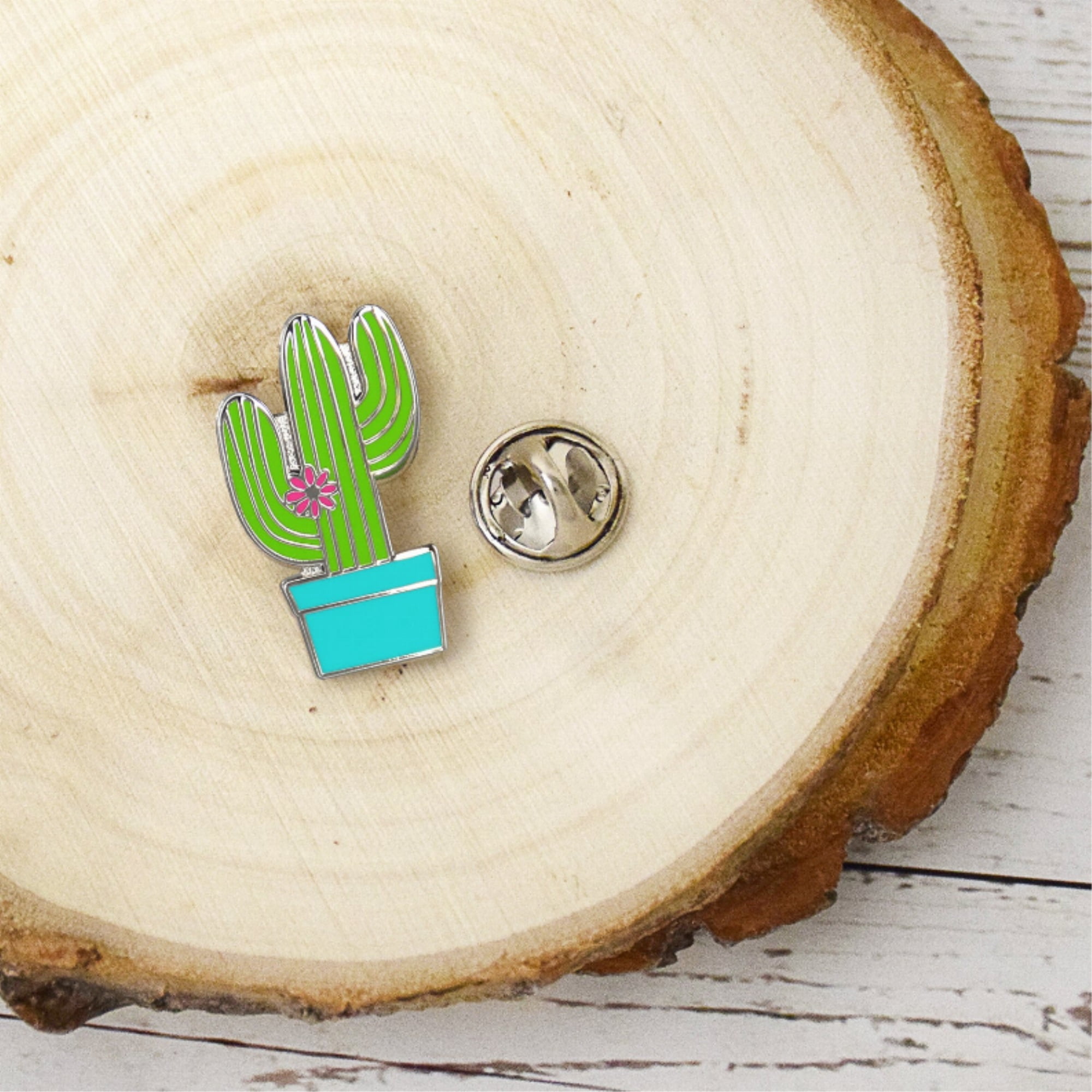 I Love Everything About You Even The Prickly Parts - Cactus Enamel Pin ...