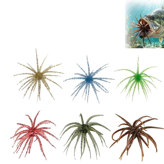 Prickly Pear Bait, Sea Urchin Bait, Floating Sea Urchin Soft Lure ...