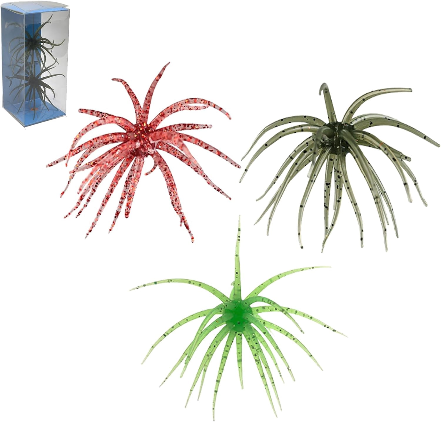 Prickly Pear Bait, Sea Urchin Bait, Floating Sea Urchin Soft Lure ...