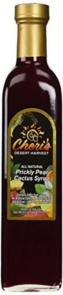 Prickly Pear Syrup - 23 oz - Giant Size - Made from Natural Prickly ...