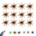 Prickly Pear Fishing Lure, 12 Pack Sea Urchin Bait, Soft Plastic ...