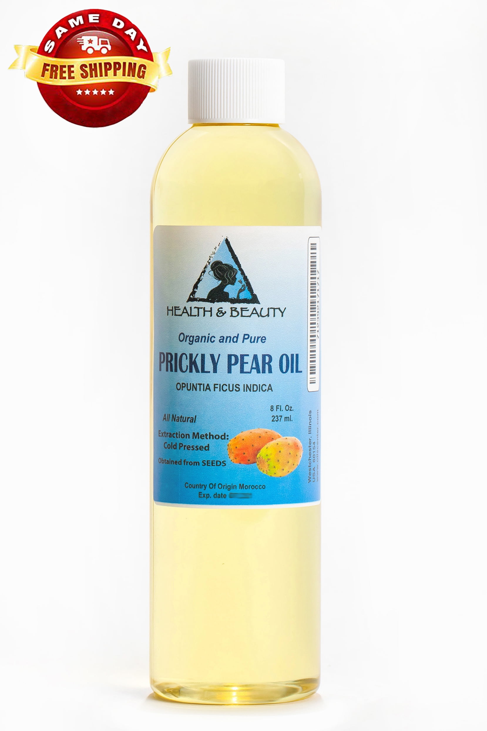 Prickly pear seed oil organic cold pressed premium 100% pure all ...