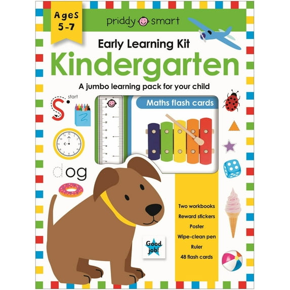 Early Learning Kit: Kindergarten: A Jumbo Learning Pack for Your Child ...