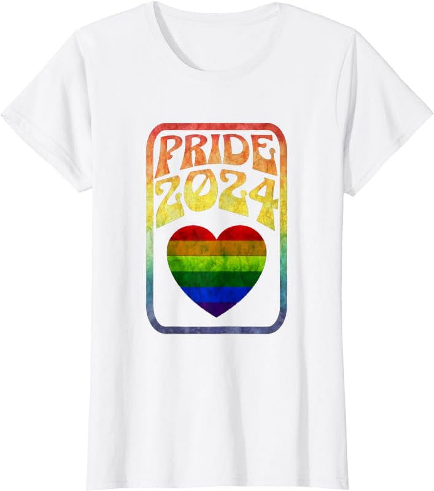 Pride 2024, Pride Month 2024, LGBTQ Pride 2024 T-Shirt - Walmart.com