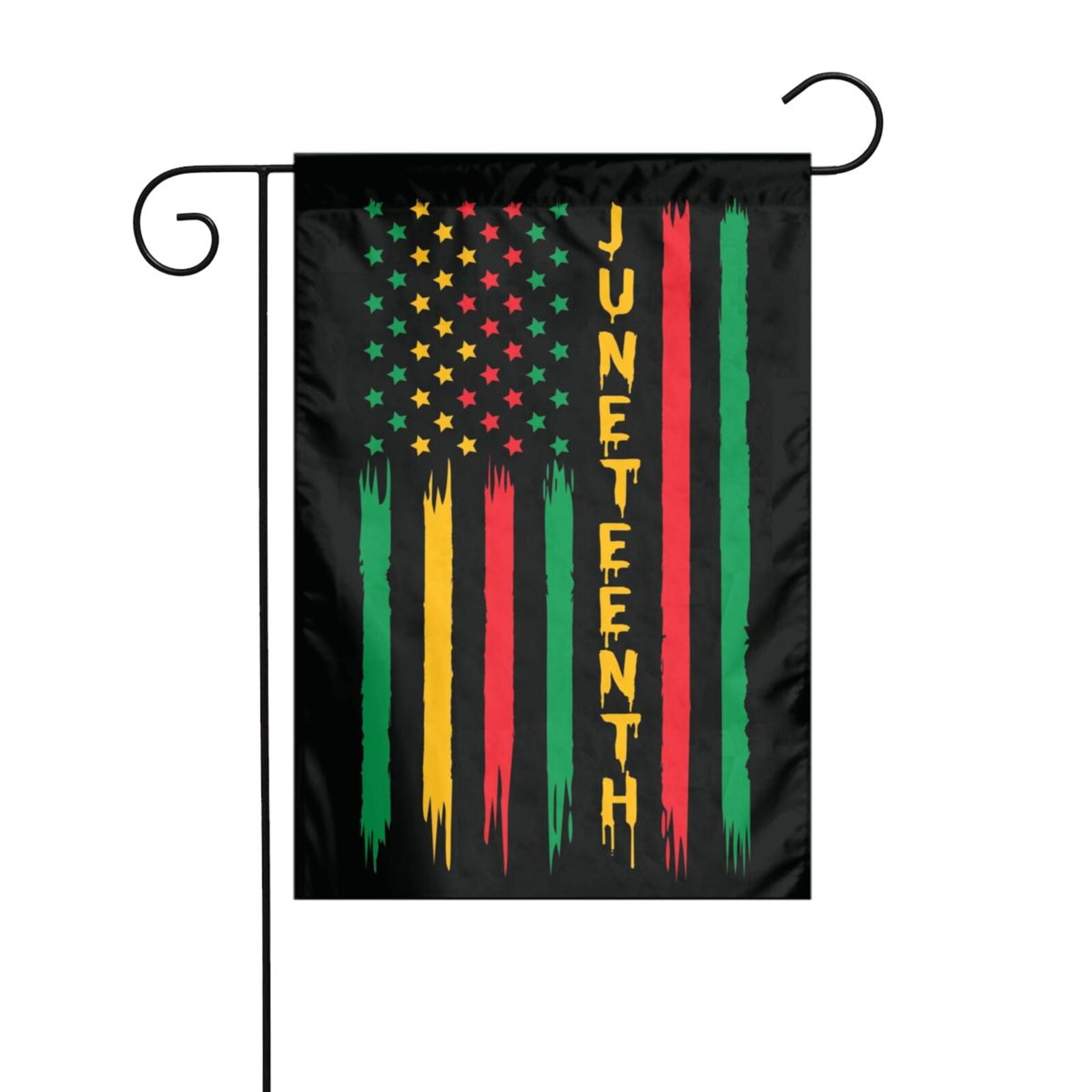 Pride African American Jun-ete-enth Independence Day Freedom Garden ...
