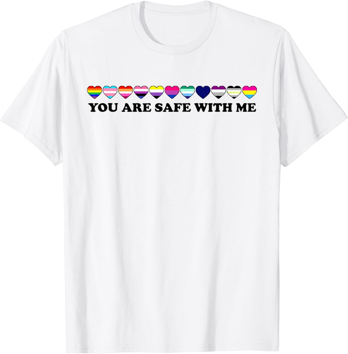 Pride Ally LGBTQ Rainbow Flags LGBT Support Outfit T-Shirt - Walmart.com