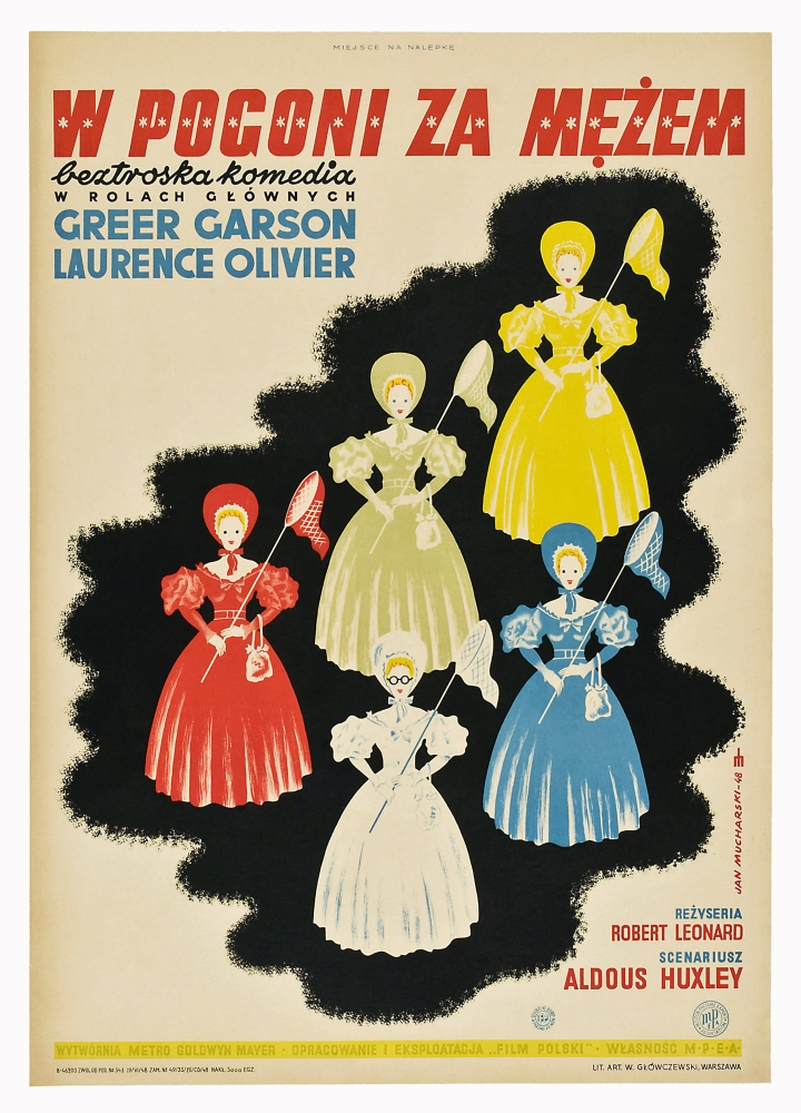 Pride And Prejudice (Aka W Pogoni Za Mezem) Polish Poster Art 1940 ...
