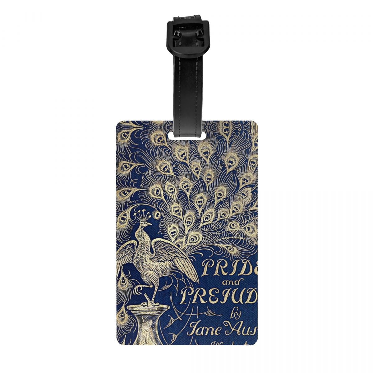 Pride And Prejudice Peacock Feather Luggage Tag for Suitcases Jane ...