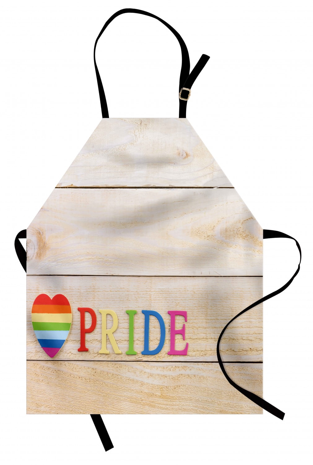 Pride Apron Colorful Striped Heart Sign Love Passion Gay Lesbian Pride ...
