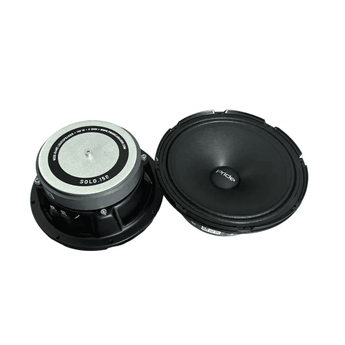 Pride Audio Solo 150 6.5" 150W RMS 4-Ohm Car Audio Midrange Speakers ...